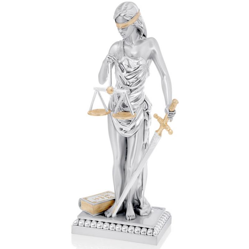 Piękna i oryginalna statuetka Temidy