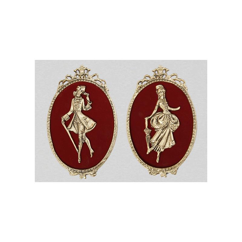 Ekskluzywne obrazy z brązu Romeo i Julia